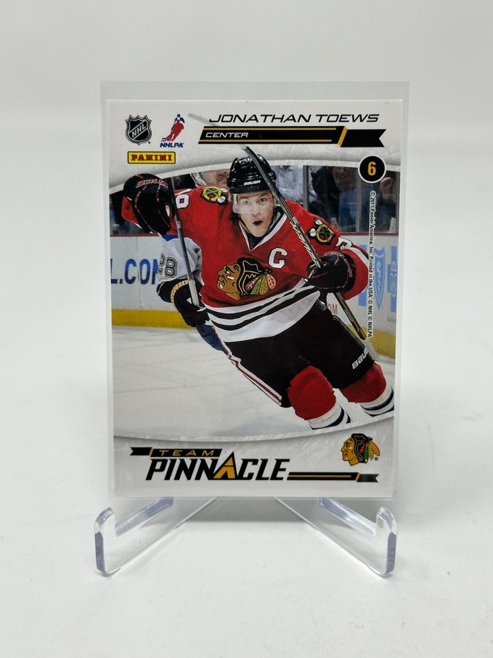 2011-12 Team Pinnacle Sidney Crosby Jonathan Toews Card #6 | eBay