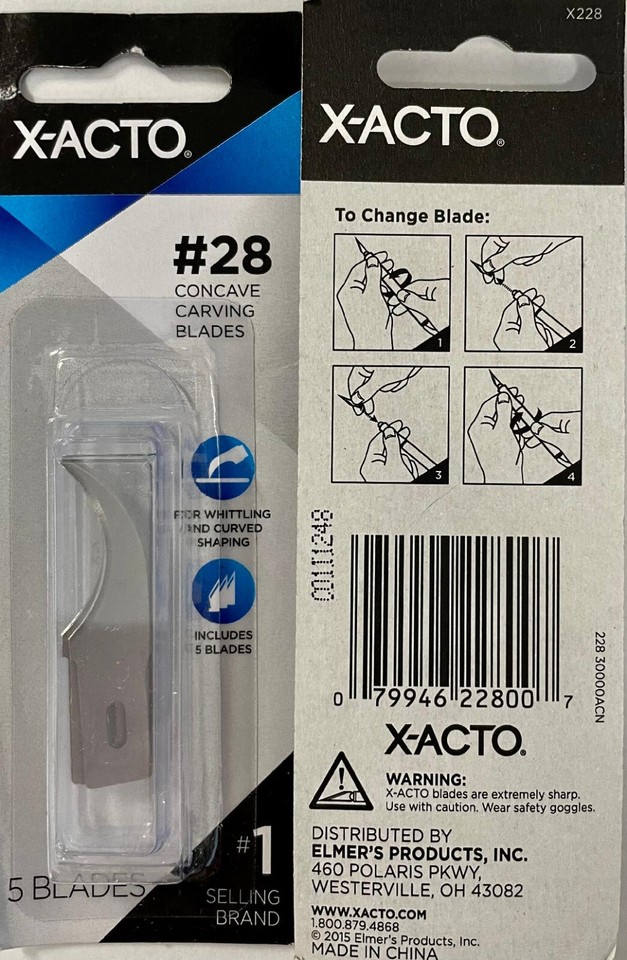 X-ACTO Replacement Knife Blades #2 #11 #11M #28 Z-Series 5 Pack ~ YOU ...