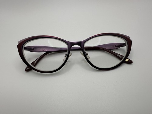 Vintage BCBG Maxazria Donatella Purple 51-16-135 Eyeglasses | eBay