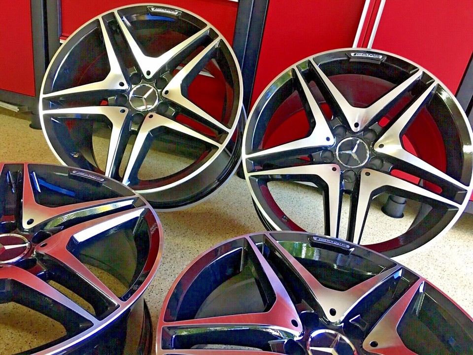 "2019 MERCEDES GLE63 19"" Rims Wheels SET4 | 9.5"" | Aluminum | 5x112 ...