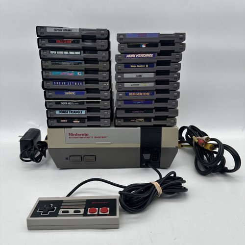 Nintendo Entertainment System Console And 20 Game Bundle See All Pics ...
