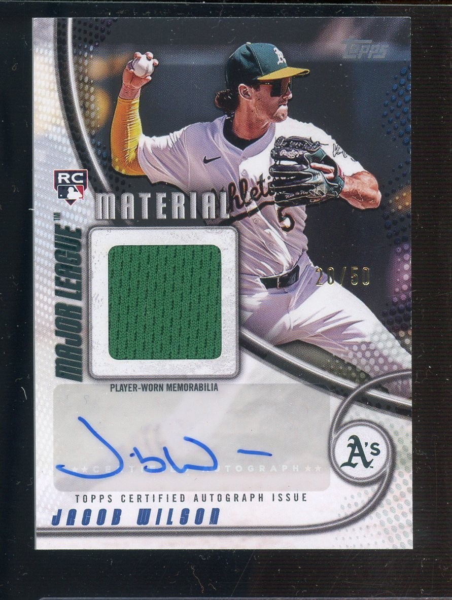 100 Most Watched Jacob Wilson Cards as MLB Prodigy Breaks Out