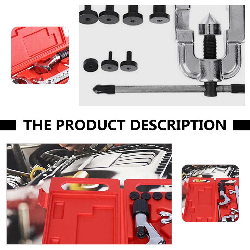 12 Pcs Copper Tube Expanding Tool Tubing Flaring Kit Pipe Expander | eBay