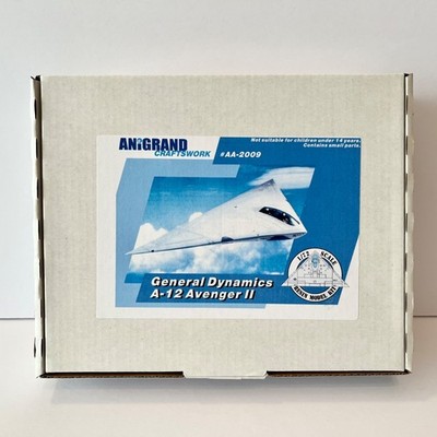 Anigrand Models 1:72 General Dynamics A-12 Avenger II Fighter Prototype ...