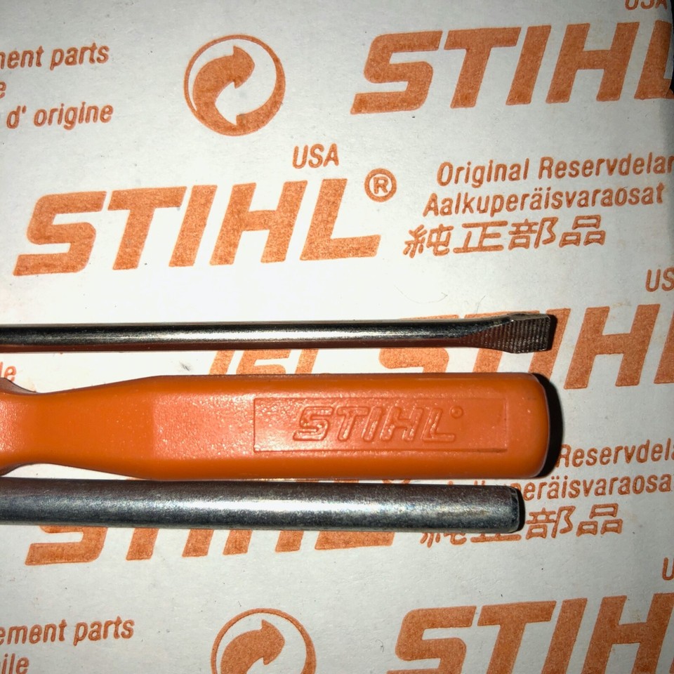 Stihl tools carburetor adjust screw driver, t27 wrench, stop bar OEM | eBay