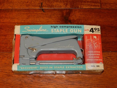 SWINGLINE Staple Gun! HIGH Compression/built In Staple Extractor NO 101 ...