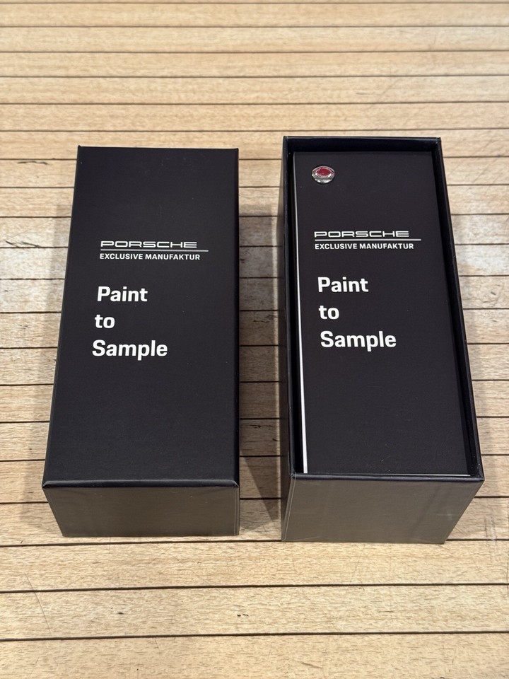 PORSCHE FIRST EDITION EXCLUSIVE MANUFAKTUR Paint To Sample Color Wheel ...