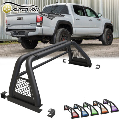 For 2005-2025 Toyota Tacoma Adjustable Pickup Roll Sport Bar Chase Rack ...