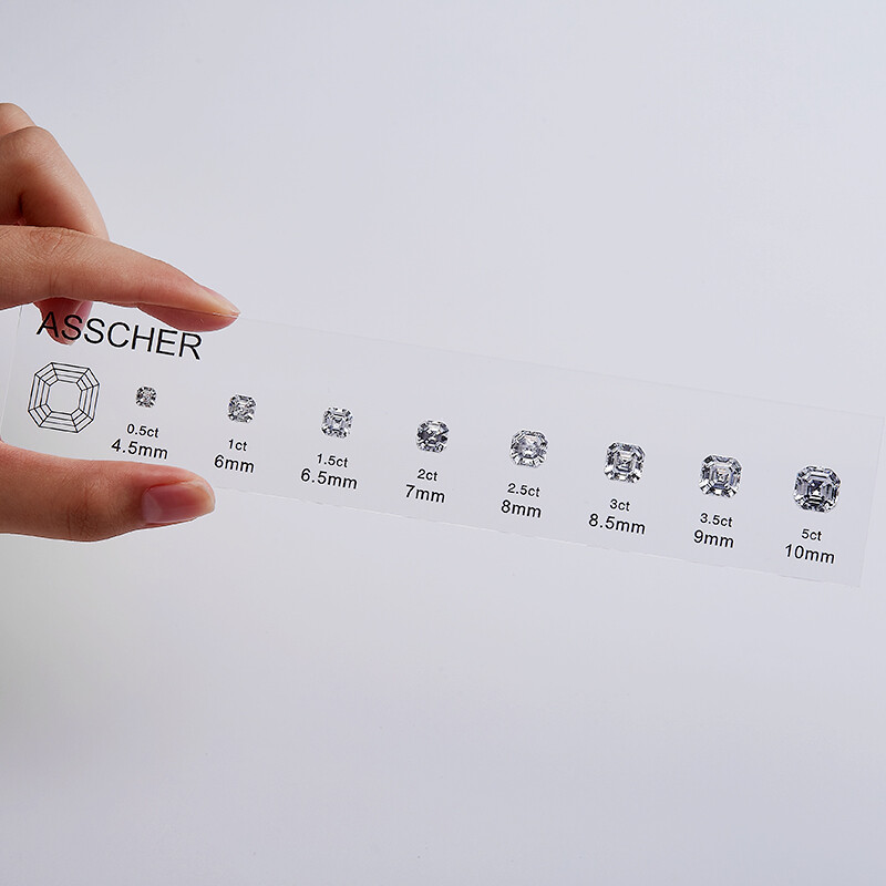 CZDiamond Chart Customize Comparison Chart Set Size Reference for ...