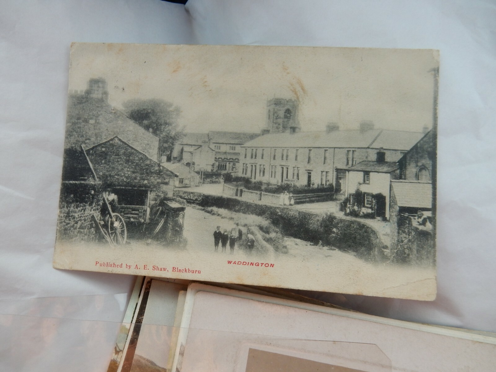 WADDINGTON CLITHEROE original old postcard ref g | eBay