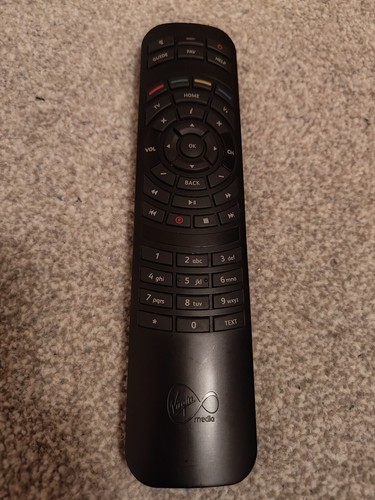 For Virgin Media Type 11 Cable V HD Remote Control Genuine Item working ...