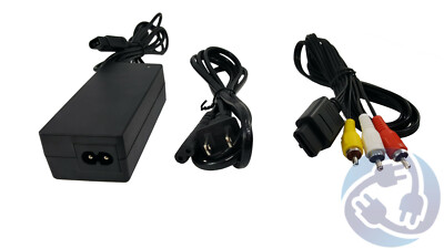 Nintendo GameCube Connection Hookup Kit AV Cable Power Supply Cable NGC ...