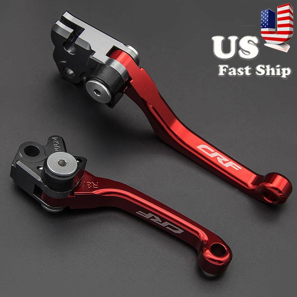 FXCNC CNC Pivot Clutch Brake Lever For CRM250R/AR 94-98 CR125R/250R 04 ...