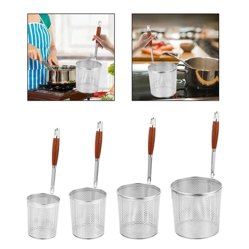 Food Colander with Hanging Hook Noodles Strainer for Chips Kitchen ...