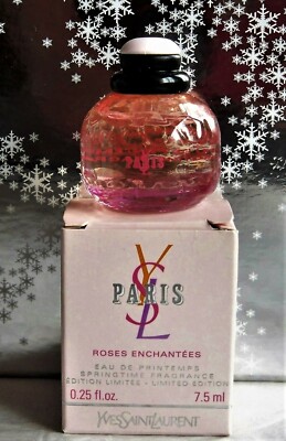 Miniature parfum "PARIS ROSES ENCHANTEES" YSL (TRES RARE) Collection | eBay