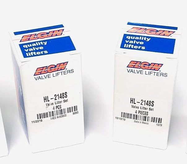 ELGIN Hydraulic Roller Lifters/4 for Chevy Pontiac 5.7 LS1 LS6+6.0 LS2 ...