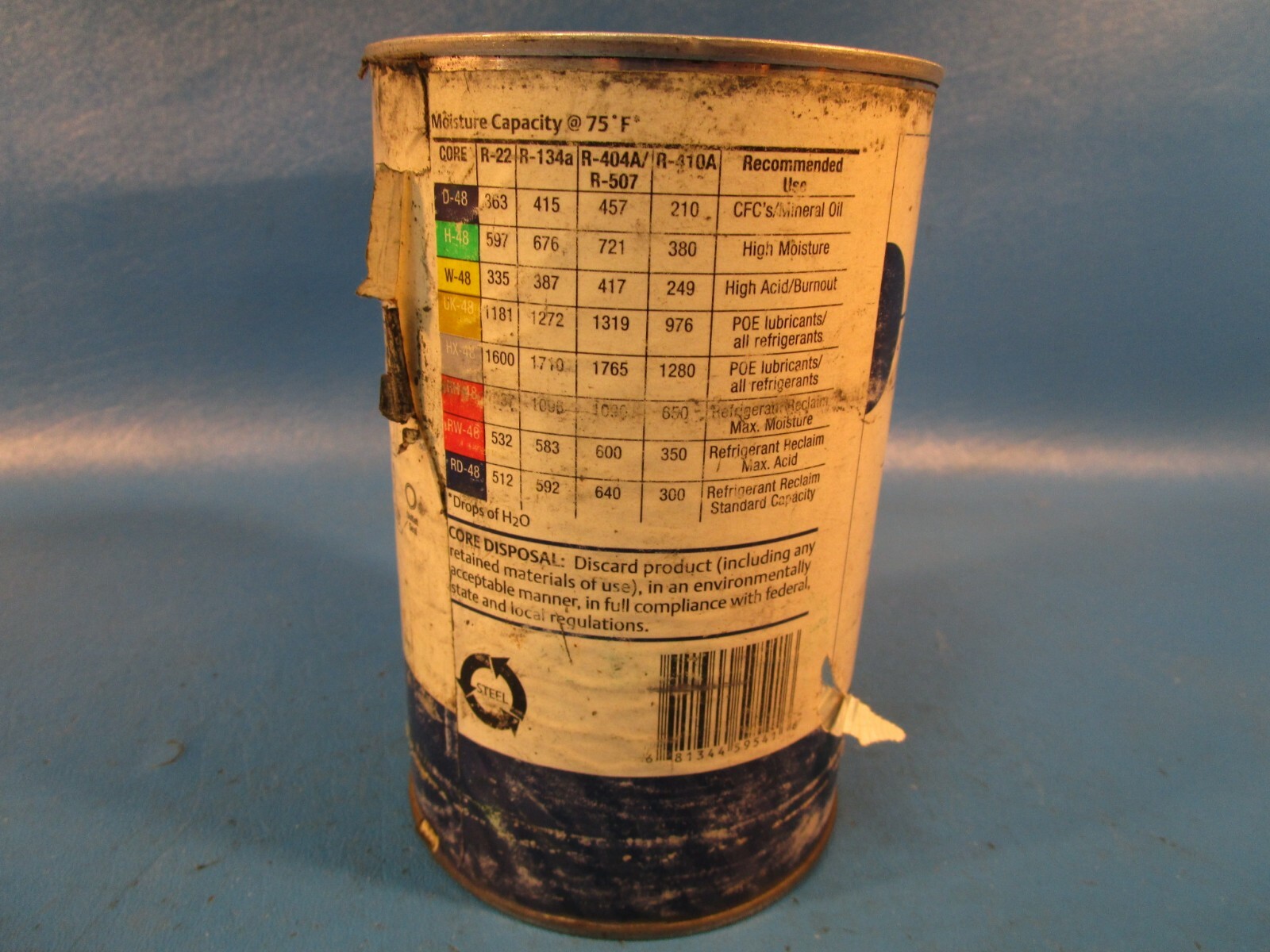 Emerson, D-48 Standard Capacity, 48 Cubic Inch Desiccant Core, D48 ...