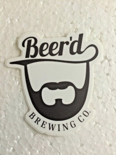 Beer’d Brewing Company Beer Sticker Connecticut | eBay