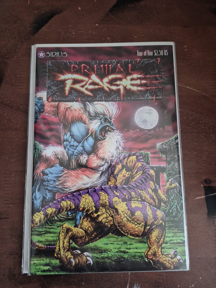 Primal Rage Comics And The Avatars Book | eBay