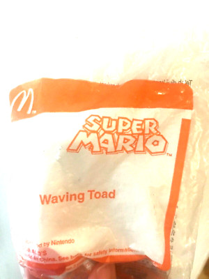 super mario waving toad 2016 mcdonald happy meal toy unopened | eBay