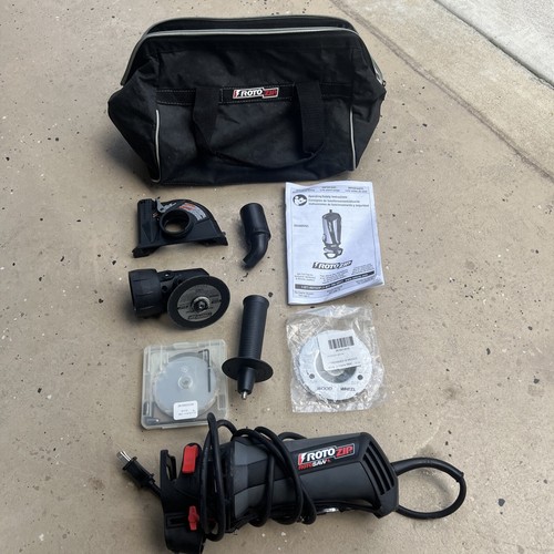 Roto Zip Roto Saw+. Corded. W/Bag & Circle Cutter Kit. SS560VSC. Great ...