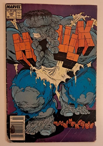 Hulk #345 (Classic McFarlane Cover /Grey Hulk!) 1988 | eBay