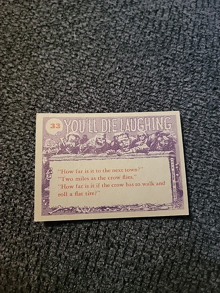 1959 Topps You'll Die Laughing - Card #33 - OC2368 | eBay