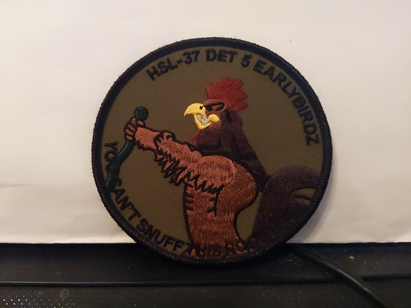 Navy HSL-37 Det 5 Earlybirdz " You Can't Snuff This Rooster" Desert ...