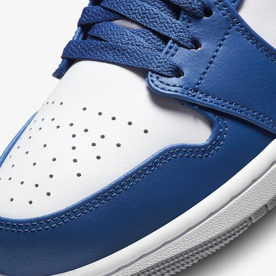 Nike Air Jordan 1 Low "True Blue" 553558-412 Mens Sneakers Shoe Size ...