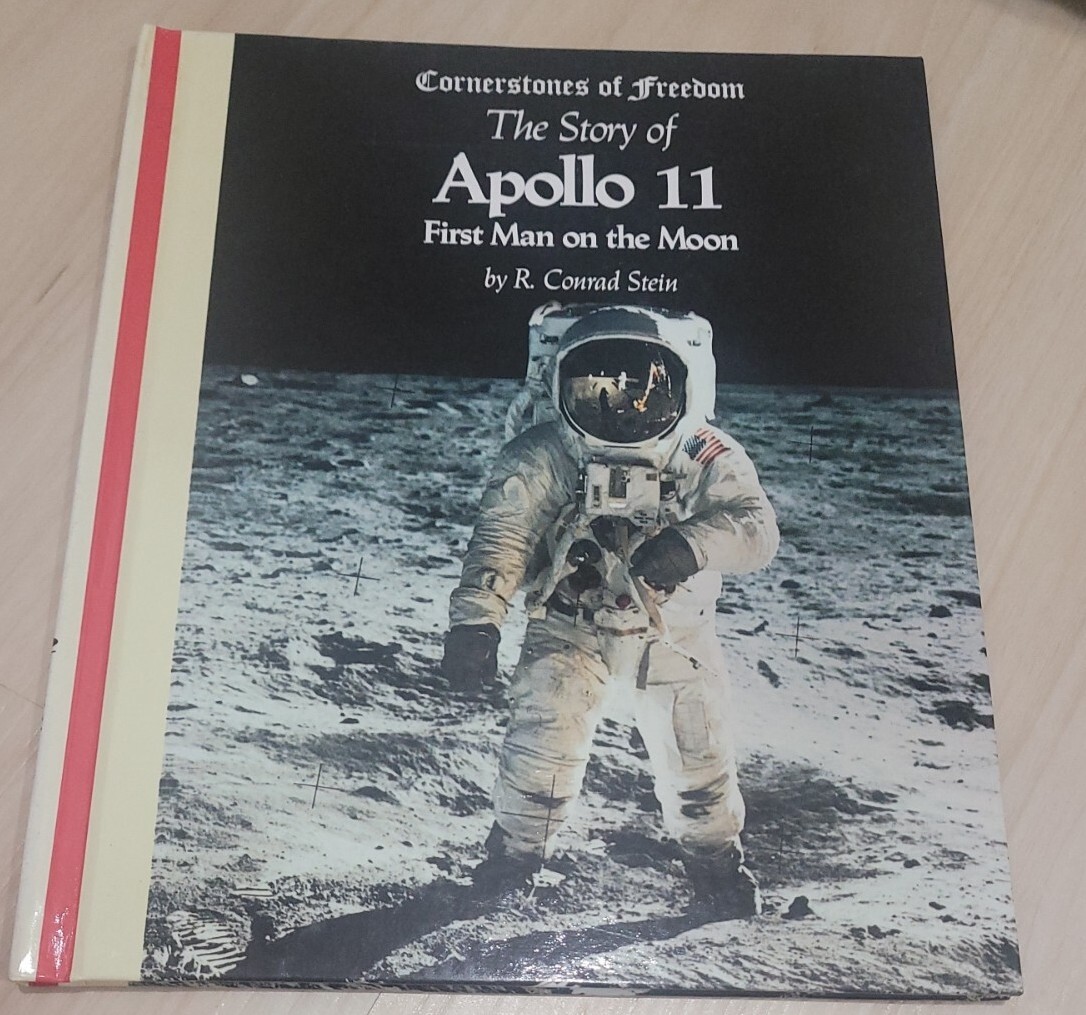 The Story Of Apollo 11 First Man On Earth By R. Conrad Stein | eBay