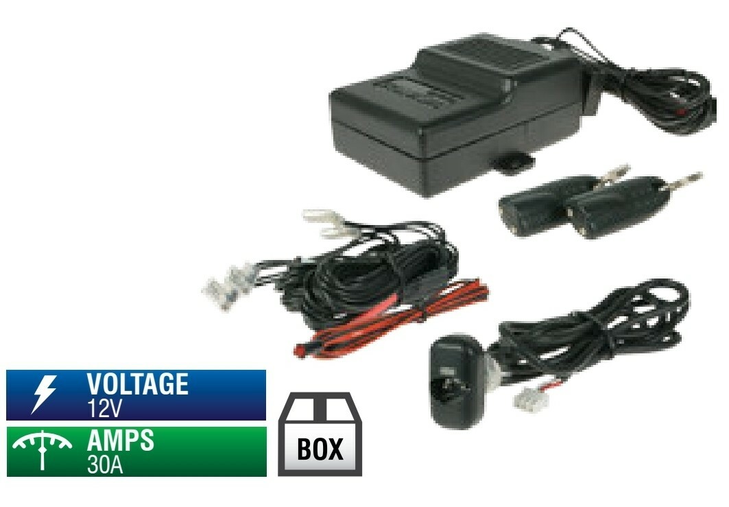 Automotive Touch Key Immobiliser 12v 2 Circuit - All Black Wiring ...