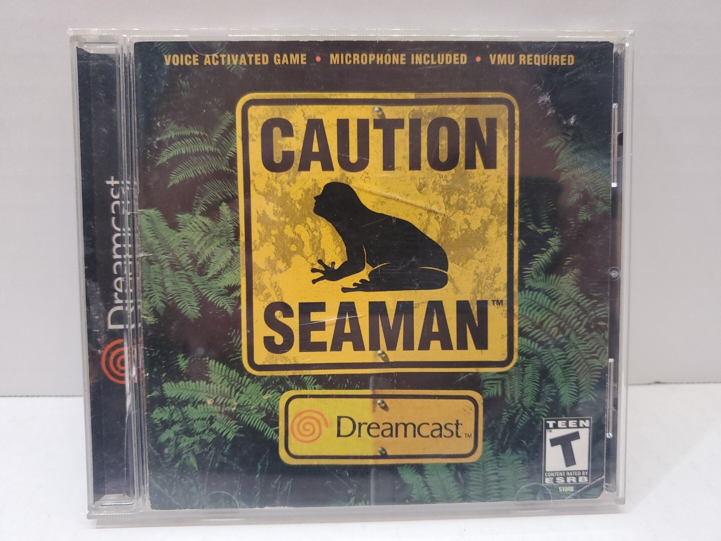 Caution Seaman Sega Dreamcast Complete In Box Cib Manual Tested ...