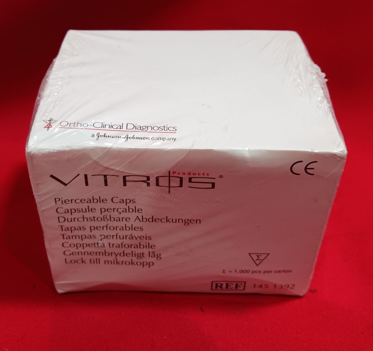 VITROS Pierceable Caps Box/1000pc- 1451392 | eBay