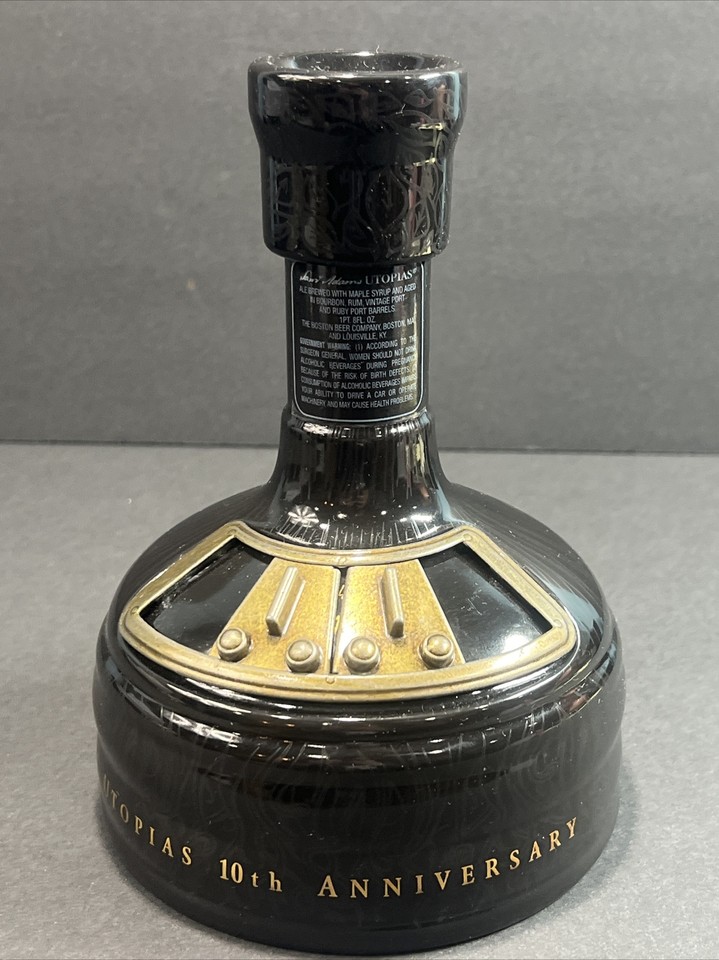 Sam Adams Utopias Beer Bottle 10th Anniversary Cheers To 10 Years Jim ...