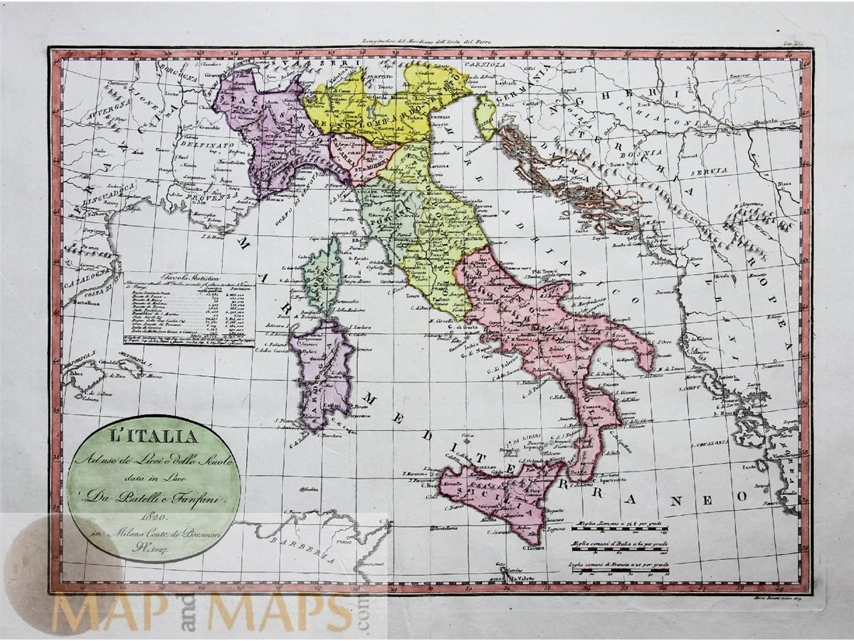 Italian Maps Online