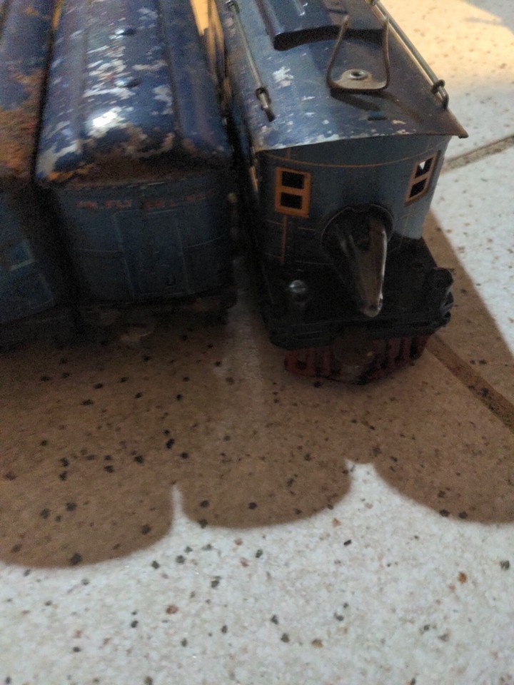 American Flyer 3013 Loco O Prewar Bluebird Set & 3 Pass. Cars Read ...