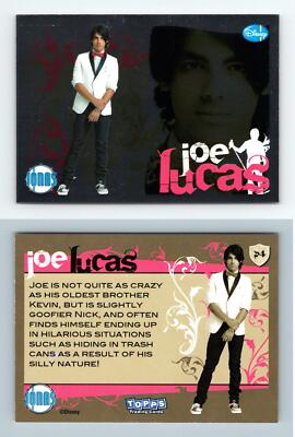 Joe Lucas #P4 Jonas Brothers 2010 Disney Pop Quiz Topps Foil Card | eBay UK