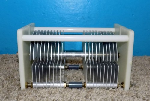 Nevada G-4-JEV Dual Gang Tuning Capacitor for Antenna Tuner England ...