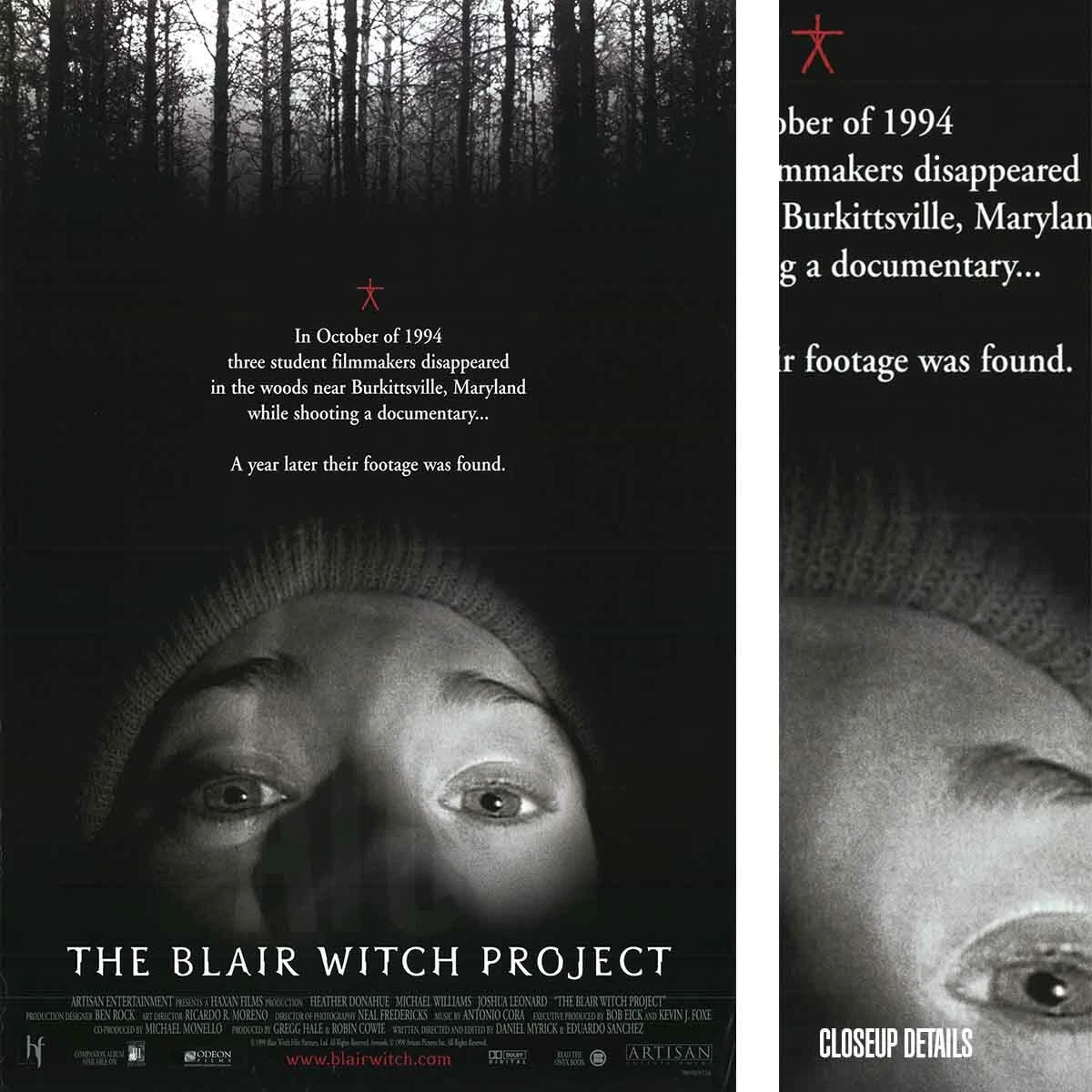 Blair Witch Project Movie Poster