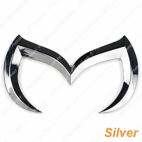 Chrome Evil M Logo Emblem Badge Decal For Mazda 3 6 Mazdaspeed CX-5 MX ...