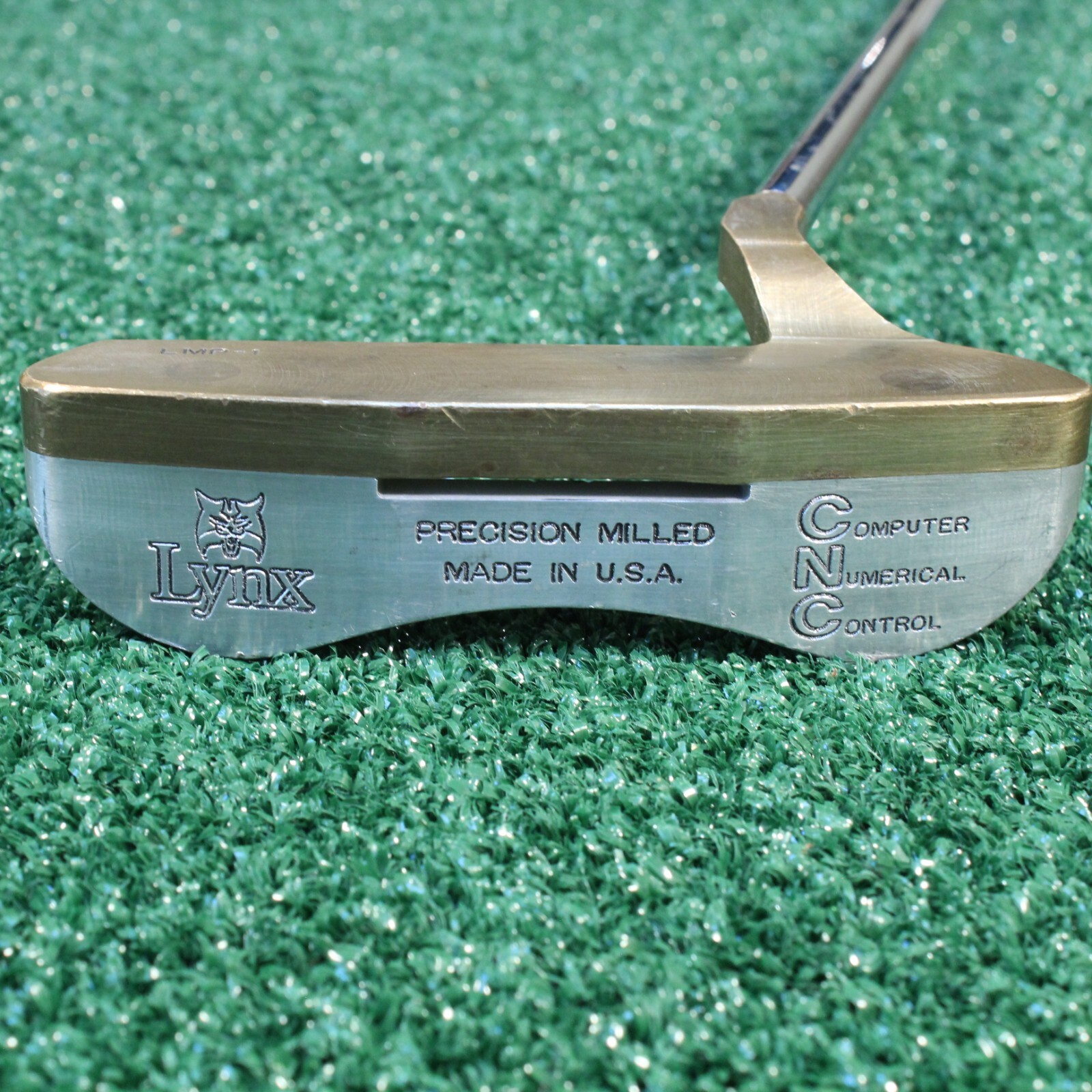 ⛳️ LYNX LMP-1 CNC PRECISION MILLED RIGHT HAND BLADE PUTTER, 34.5" LONG ...