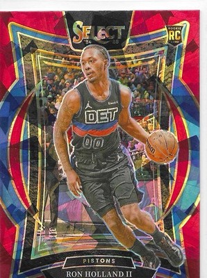 2024-25 Panini Select #74 Ron Holland II Red Ice Prizm (RC) | eBay