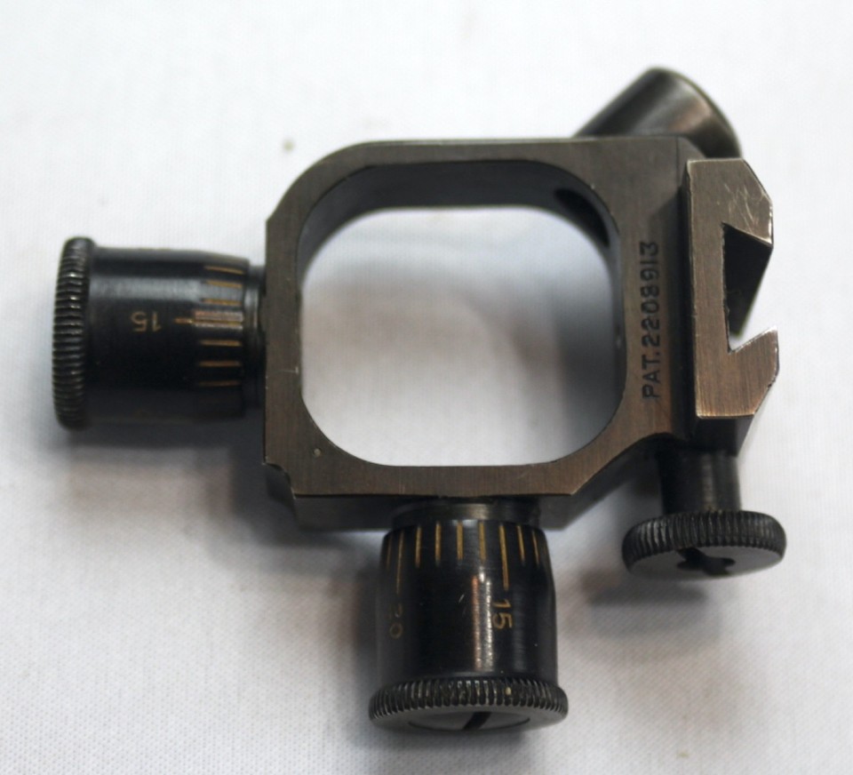 Vintage j. Unertl External Adjustment Mount Used | eBay