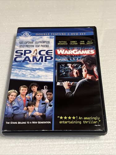 [MINT DISCS!!] Space Camp & War Games DVD OOP Double Feature Matthew ...