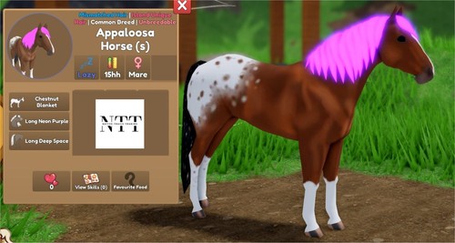 Wild Horse Islands - Mismatch, Neon Purple, Deep Space, Appaloosa - IUH ...