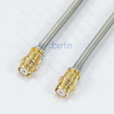 SMP female to SMP female plug .086 RG086 Coaxial Cable Semi Rigid Steel ...
