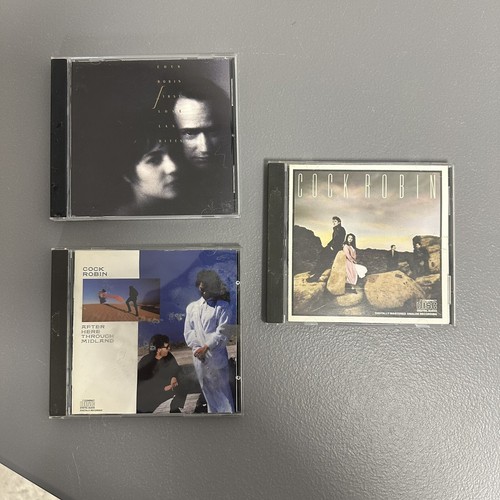 Cock Robin Cd Lot Of 3 First Love Last Rites / After Here Thru Midland ...