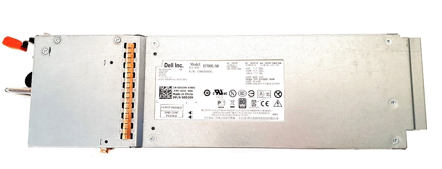 Dell Equallogic PS4100 Power Supply 700W SC220 DD20N 0DD20N CN-0DD20N ...