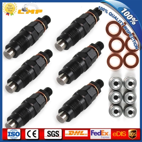 6PCS TD42 TD42T Common Rail Fuel Injectors For Nissan Patrol GU Y61 ...