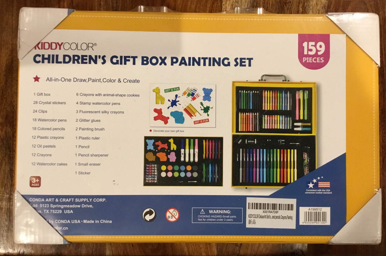 Conda-Kiddy Color, Childrens Gift Box Painting Set | eBay